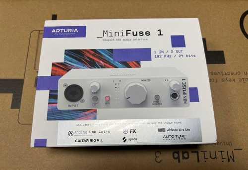 Новая Arturia minifuse 1