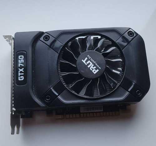 Видеокарта nvidia GTX750 2GB