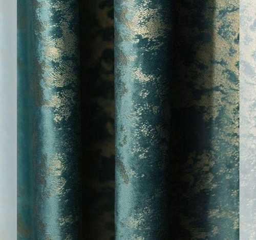 Шторы блэкаут на люверсах 100 на 130 см