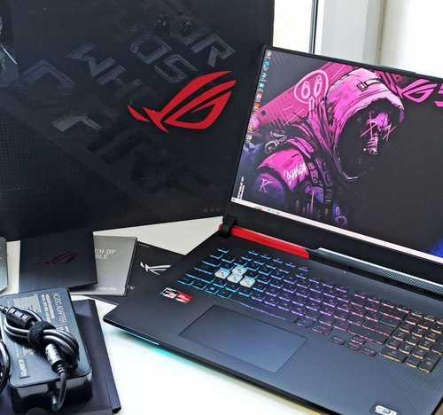 Asus Rog Strix / 17,3 2k / R9 / RX 6800M 12gb