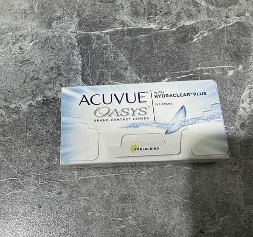 Линзы acuvue oasys -5,5(2 пары)