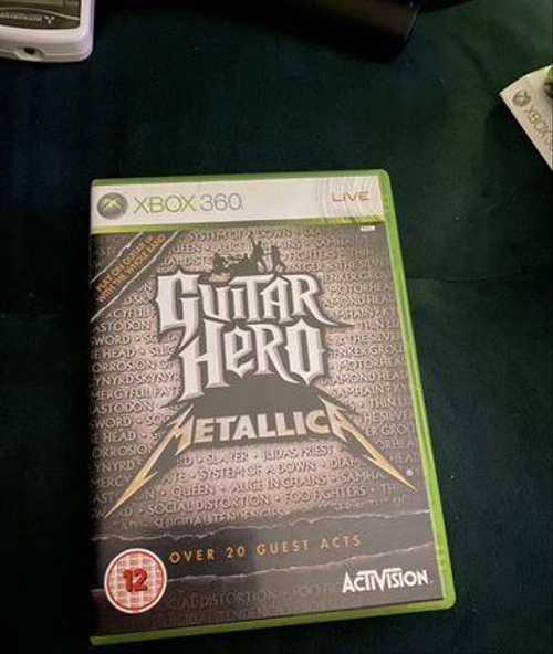 Guitar hero metallica xbox 360