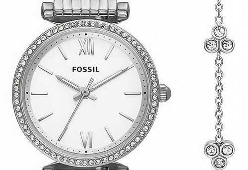 Женские наручные часы Fossil Carlie ES5315SET