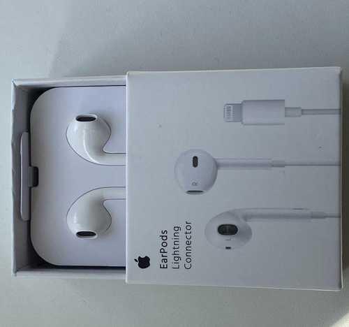 Наушники apple earpods lightning