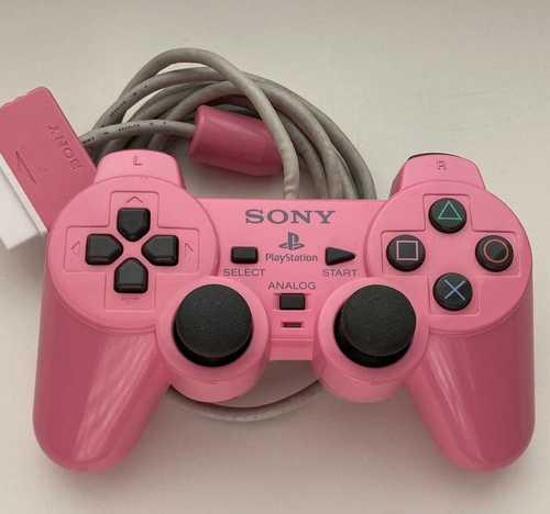 Джойстик PS2 pink розовый