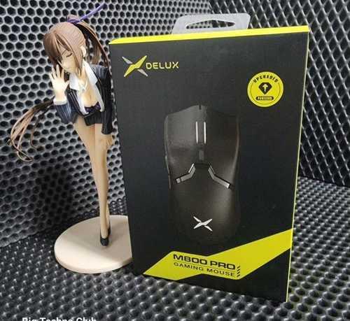 Топ игровая мышка Deluxe Wi-Fi/Bluetooth/провод
