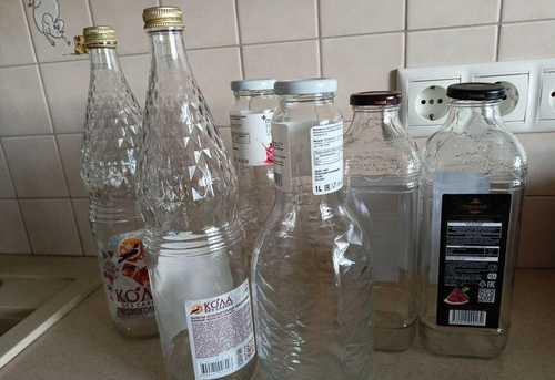 Бутылки стеклянные для сока 1литр