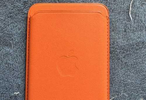 Кардхолдер Apple Leather Wallet with Magsafe