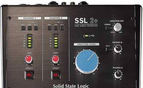 Внешняя звуковая карта Solid State Logic SSL 2+