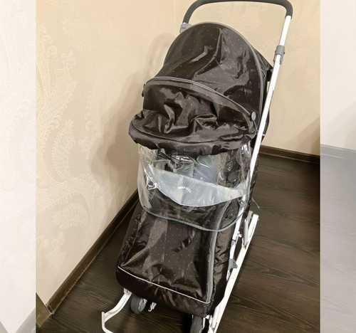 Санки коляска nika