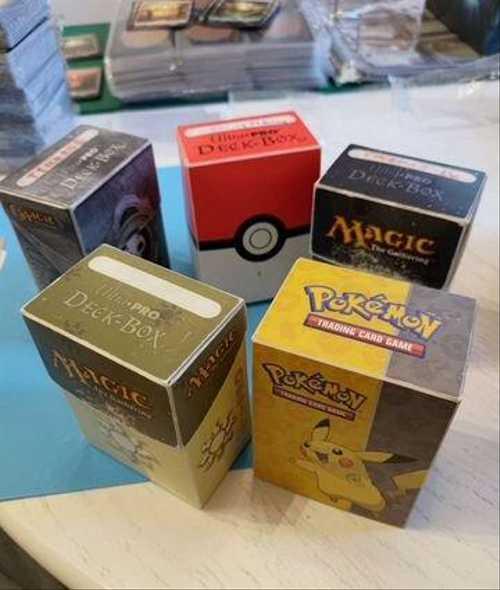  коробки для колод MTG Pokemon | Festima.Ru - Мониторинг объявлений