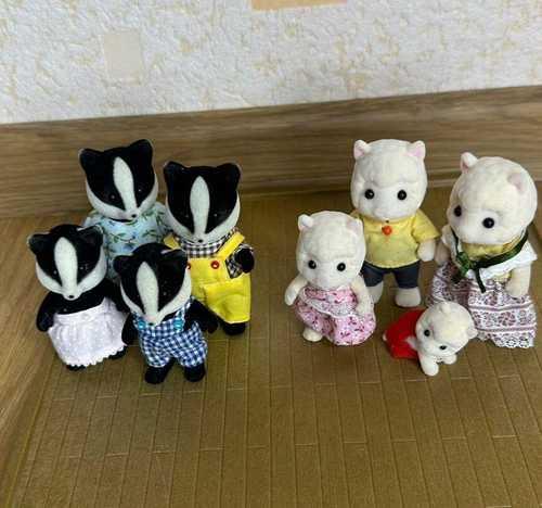 Sylvanian families семьи