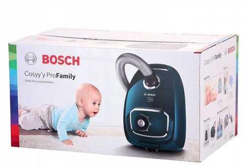 Пылесос с пылесборником Bosch Cosyy'y ProFamily BG