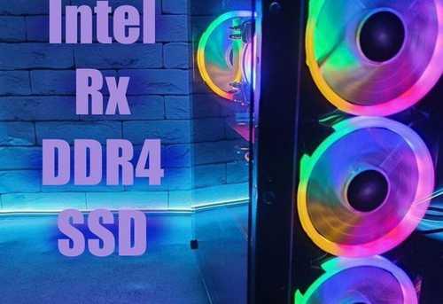 Игровой пк/Intel/Rx/DDR4/SSD