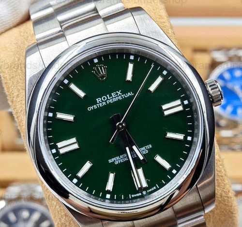 Rolex Oyster Green Премиум Мужские часы