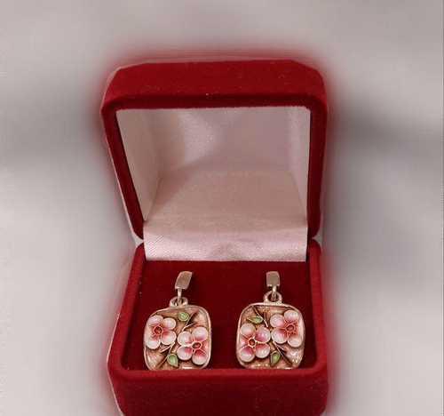 Серебряные серьги из Грузии