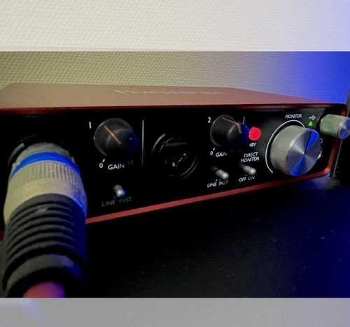 Звуковая карта focusrite scarlett 2i2 gen 2