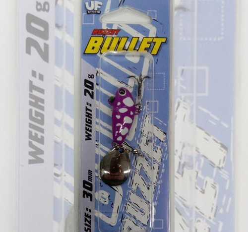 Тейлспиннер UF Studio Buzzet Bullet 20 гр. Purple