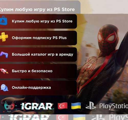 Аренда игры подписка PS EA Play каталог