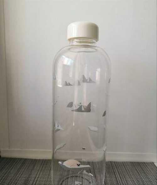 Бутылка для воды стеклянная 1 л Hamo