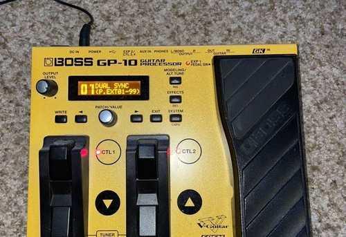 Гитарный синтезатор boss GP 10 GK