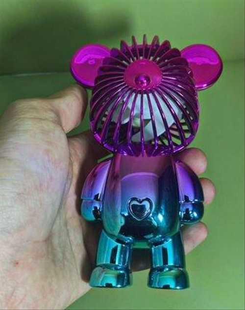 Вентилятор ручной Mini Gradient Bear