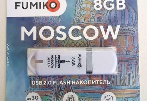 Карта памяти 8Gb fumiko moscow (FMW-07, white)