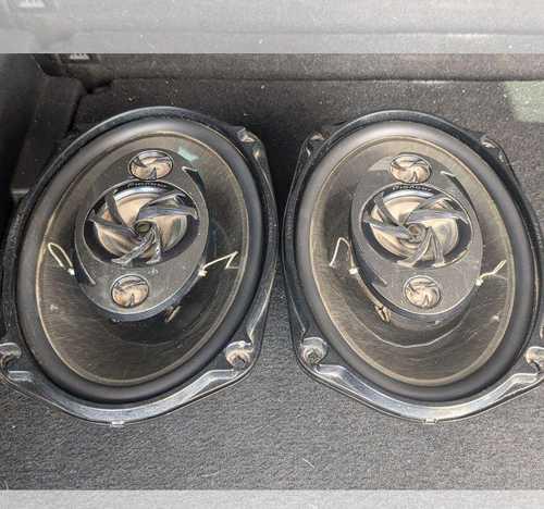 Колонки Pioneer TS-A6921 380w 6x9" в хор.состоянии