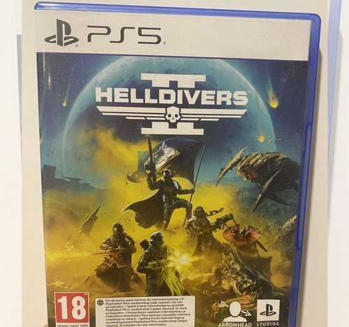 Helldivers 2 ps5 диск playstation 5