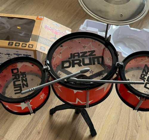 Детская барабанная установка juzz drum