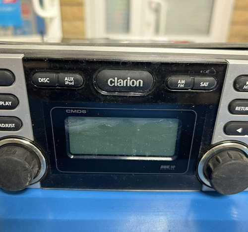 Магнитола для катера Clarion Cmd 6