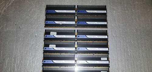 DDR2 Corsair Dominator PC8500 и DDR2 Geli PC8500
