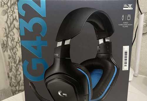 Наушники с микрофоном logitech G432