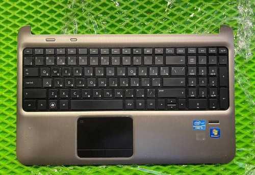 Топкейс светлый hp dv-6 6b53er тачпад со шлейфом