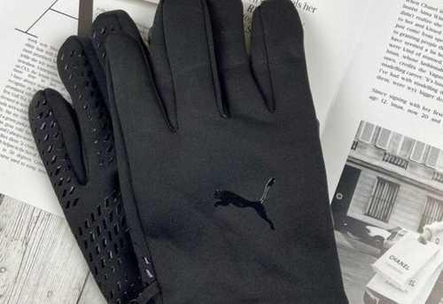 Тёплые зимние перчатки мужские Puma