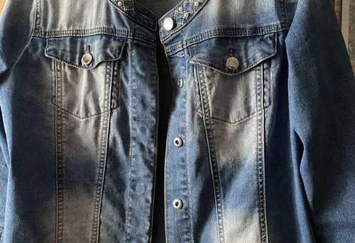 Джинсовая куртка женская 46 размер