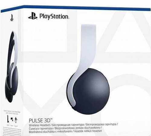 Гарнитура Sony PlayStation PS5 pulse 3D белые