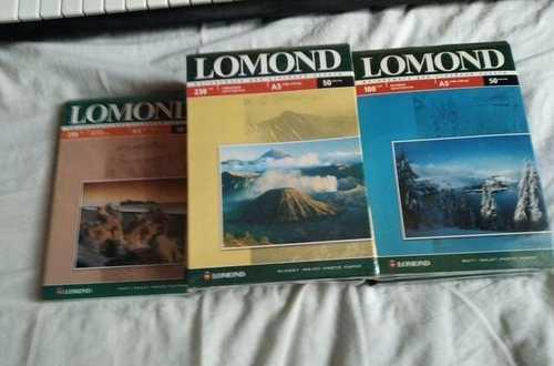 Lomond фотобумага для струйной печати A5 50 листов