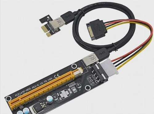 Удлинитель шины pci e x16 (Райзер)