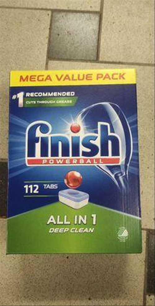 Таблетки для п.м. Finish all in 1