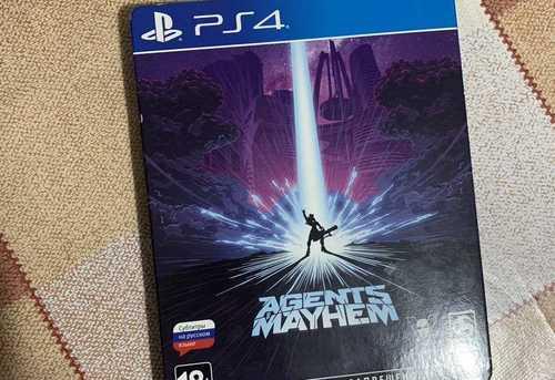 Agents of Mayhem SteelBook PS4