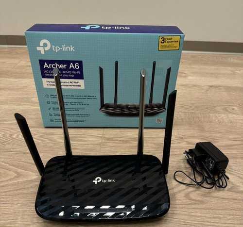 Wi-Fi роутер TP-Link Archer A6