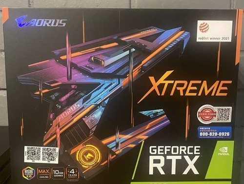 Видеокарта Gigabyte GeForce RTX 3080 aorus 10G LHR