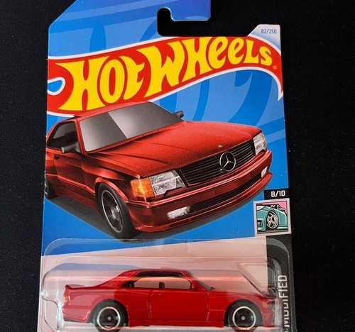 Hot wheels '89 Mercedes-Benz 560 SEC AMG