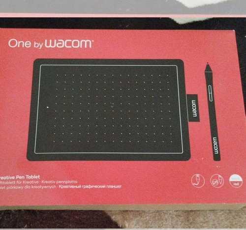 Графический планшет - one by small wacom ctl-472-n