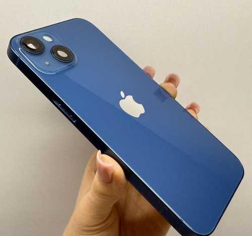 Корпус iPhone 13 Blue Оригинал