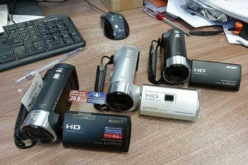 Видеокамеры Sony HDR PJ240E и Sony HDR-CX405