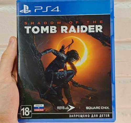 Shadow of the tomb raider ps4 диск