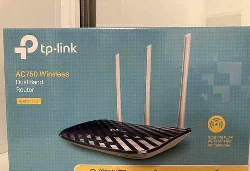 Tp-Link AC750 Wireless, Dual Band Router AC20