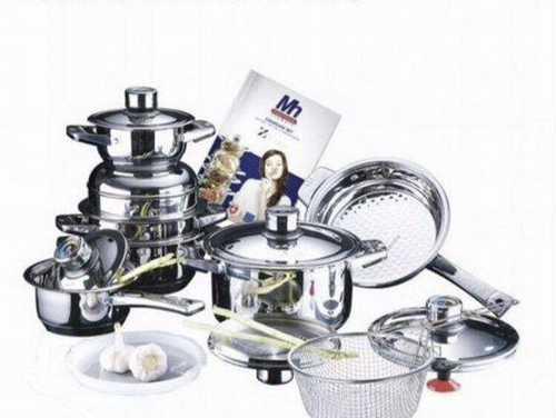 Набор посуды 19 предметов millerhaus